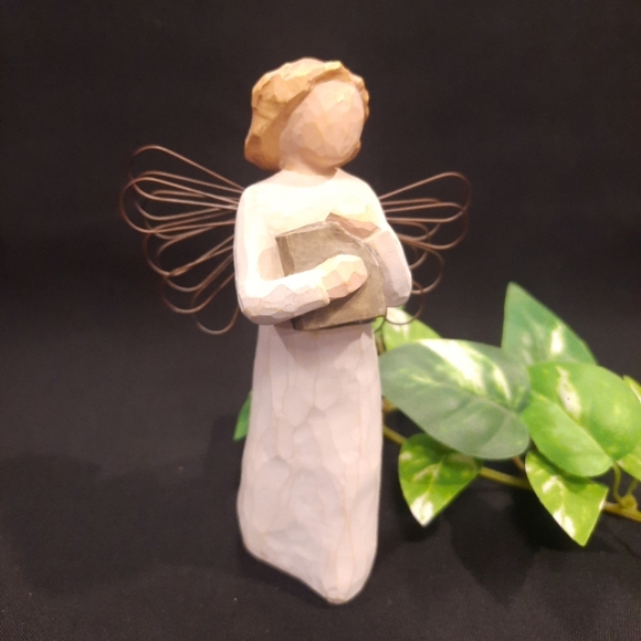 Willow Tree | Art | Vintage Willow Tree Angel Of Learning 5 Figurine ...